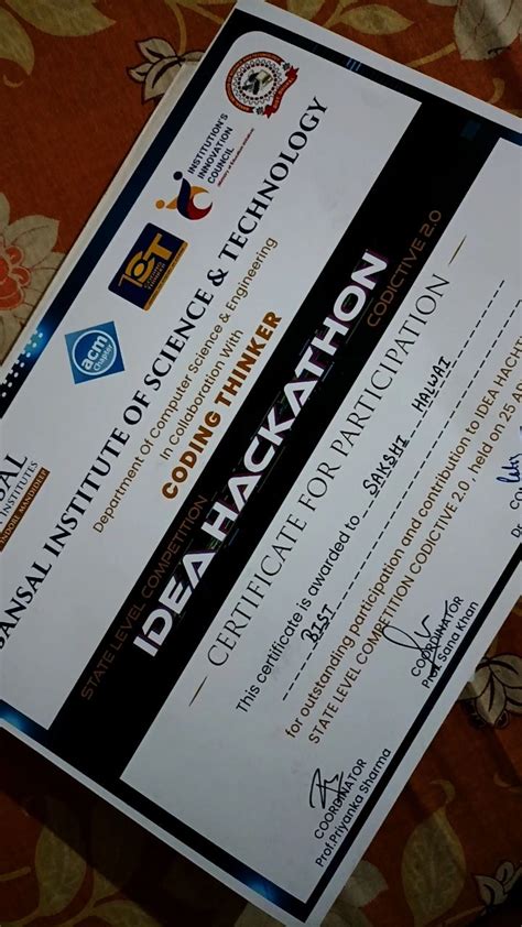 Kumari Sakshi Halwai On Linkedin Proud To Announce My Latest Coding Achievement 🥳this Certificate