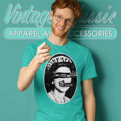 Sex Pistols God Save The Queen Shirt Vintagenclassic Tee