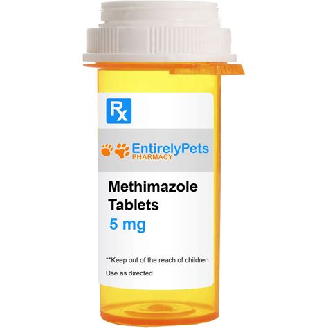 Methimazole Tabs 5mg Per Tab On Sale Entirelypets Rx