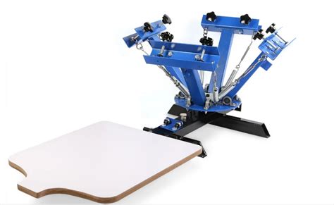 4 색 실크 스크린 인쇄 기계 1 스테이션 프레스 프린터 Diy 셔츠 장비 Buy 스크린 인쇄 기계스크린 인쇄 기계4 컬러 스크린 인쇄 기계 Product On