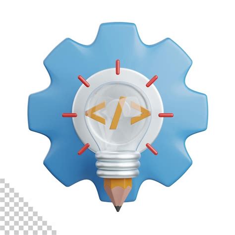 Premium Psd 3d Rendering Creative Coding Isolated Useful For