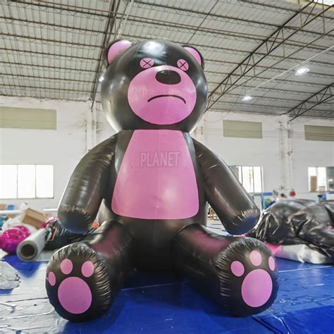 Customized Inflatable Teddy Bear Inflatable Bear Cartoon Model Balloon For Decoration