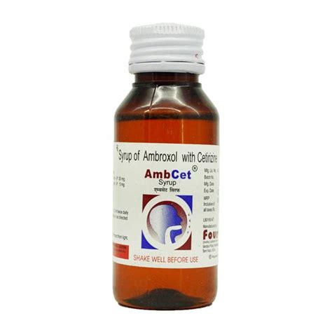 Buy Ambcet Syrup 60ml Online At Upto 25 Off Netmeds