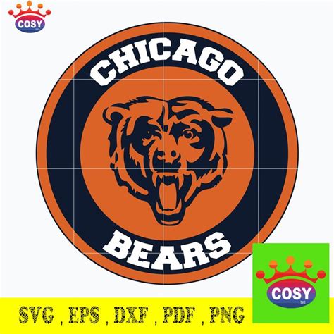 Chicago Bears Logo Svg Bears Svg Chicago Bears Svg Chicago Bears