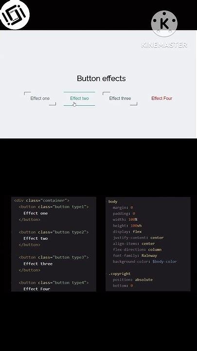 Magnetic And Direction Aware Button Effects Css And Javascript Youtube