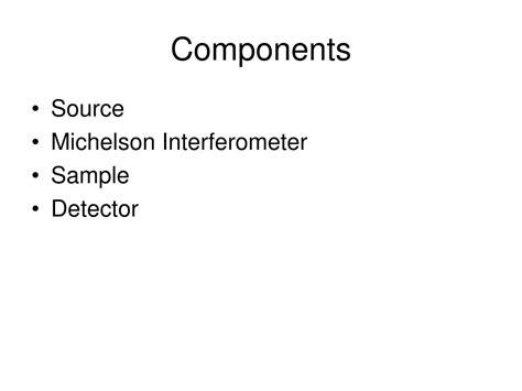 Ppt Ft Ir Instrument Powerpoint Presentation Free Download Id 356135