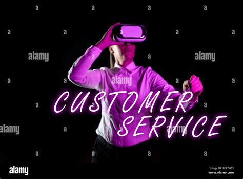 Writing Displaying Text Customer Serviceprocess Of Ensuring Client