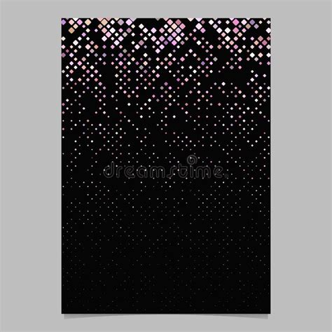 Abstract Rounded Square Pattern Brochure Background Stock Vector Illustration Of Brand