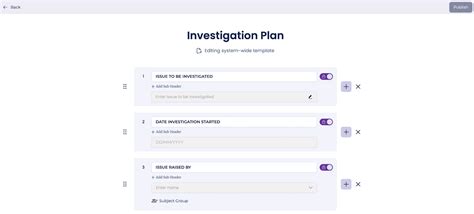 Customize Your Investigation Workflow Allvoices