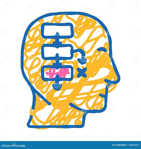 Logic Math Science Education Icon Doodle Illustration Stock Vector
