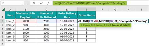 If And In Excel Step By Step Example Function How To Use