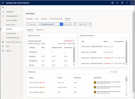 Set Up Purchase Protection Dynamics 365 Fraud Protection Microsoft