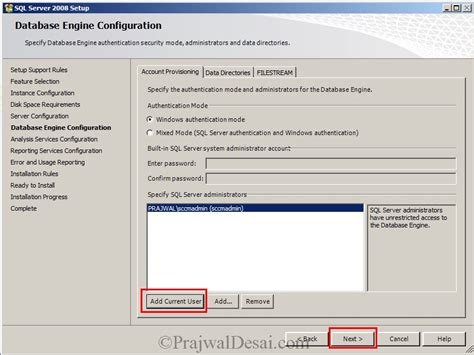 pdf installing sql server for sccm 2012 sp1 · to fix this error launch the sql server