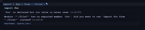 Suggestion Isn T Included In Quick Fixes Issue Microsoft TypeScript GitHub