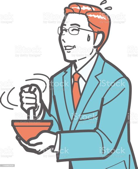 A Flirtatious Businessman Stock Illustration Download Image Now 30