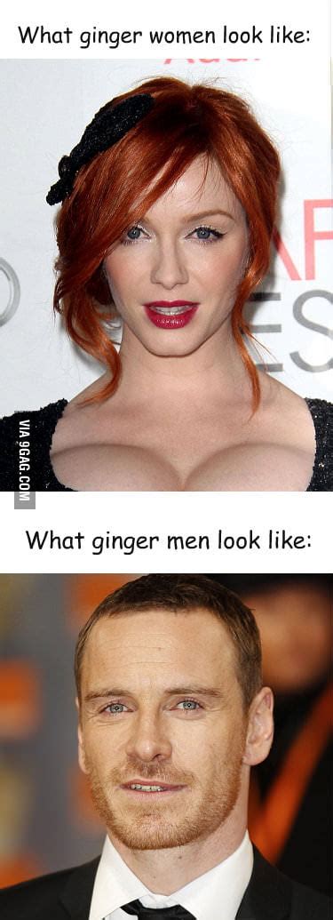 So I Saw This Post About Ginger Women Vs Ginger Men 9gag