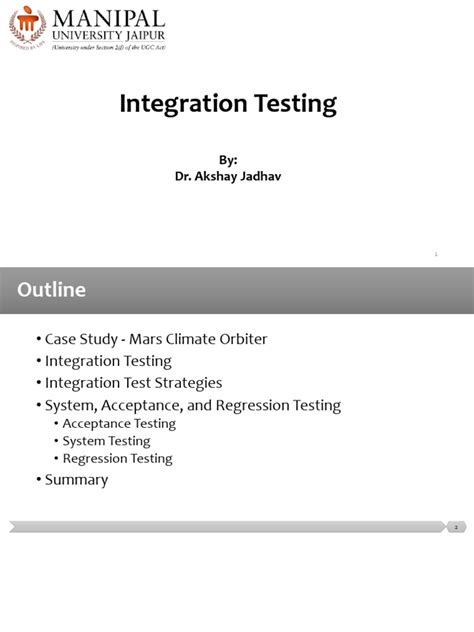 Integration Testing Pdf Software Testing Unit Testing