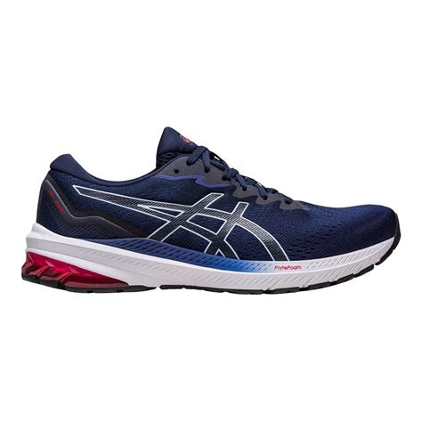 Asics Mens Gt 1 11 Wide Breathable Mesh Running Shoes Sportchek