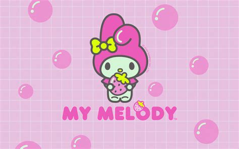My Melody Wallpaper 4k Cute Cartoon Pink 5k 11741