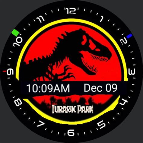 Jurassic Park • Watchmaker The Worlds Largest Watch Face Platform