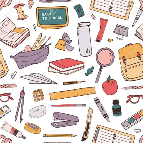 School Supplies Wallpapers Top Free School Supplies Backgrounds