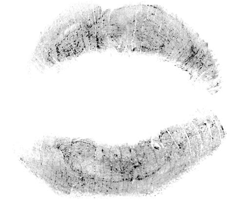 Premium Photo Smudged Kiss Patterns