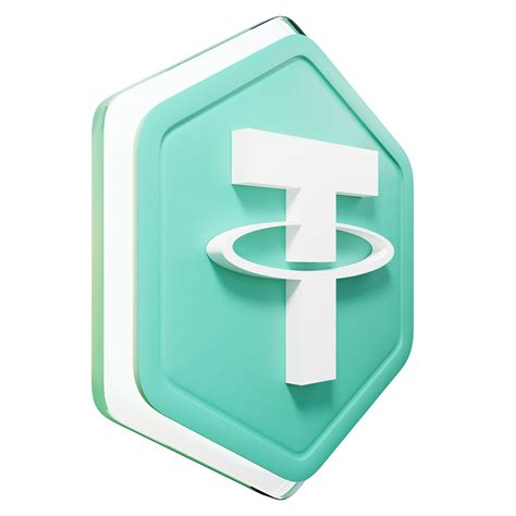 Tether Usdt Abzeichen Krypto 3d Rendering 11224479 Png