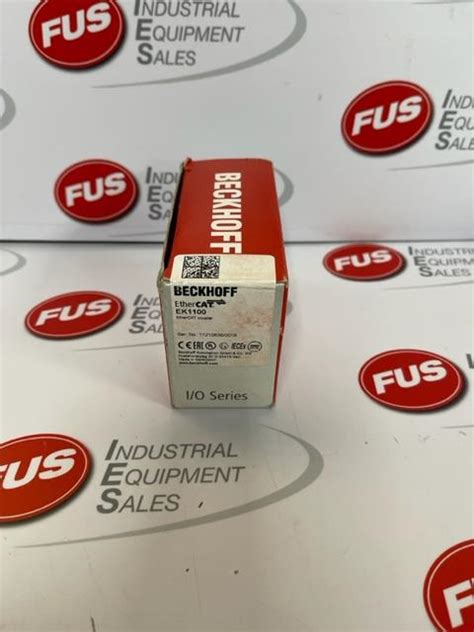 Beckhoff Ek1100 Ethercat Coupler Fus Industrial