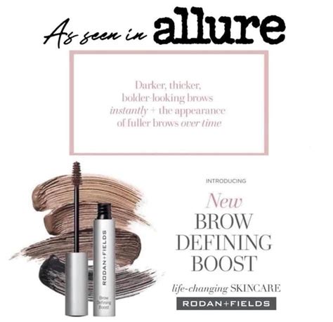 Beauty Editors LOVE Brow Defining Boost Rodan And Fields Skin Care