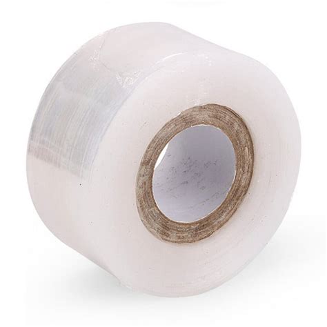 Badu Bg Екологично чиста полиетиленова лента за присаждане 120 см X 3 см самозалепваща се