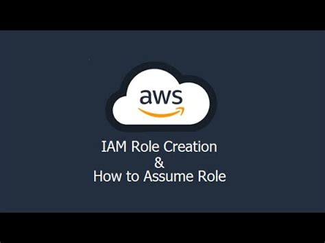 IAM Role Creation And How To Assume A Role In AWS Amazon Web Services YouTube