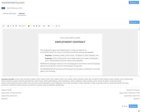 Hr Records Plugin For Rise Crm By Greentechsolutions Codecanyon