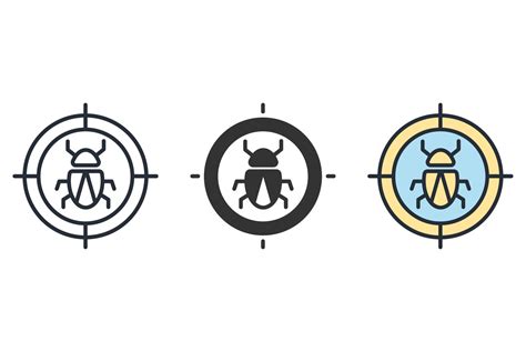 Malware Icons Symbol Vector Elements For Infographic Web 10519940 Vector Art At Vecteezy
