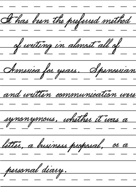 What Is Spencerian Script