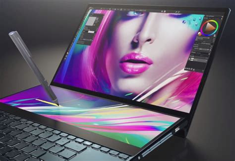 Asus Raises The Touch Bar With A K Secondary Display Petapixel