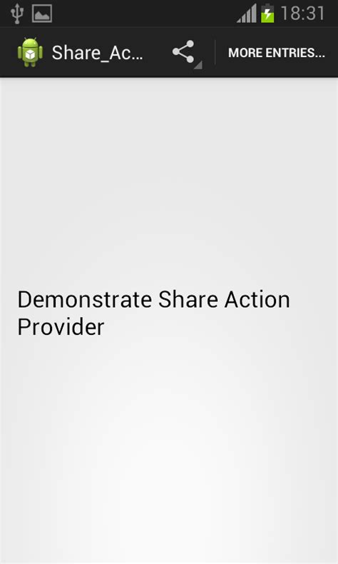 Android Shareactionprovider Sanfoundry