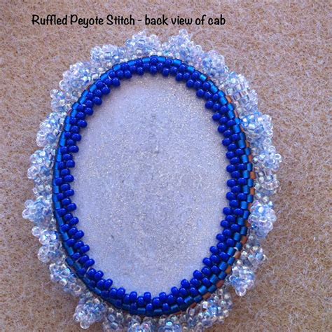 Clearly Helena Ruffles With Peyote Stitch How To
