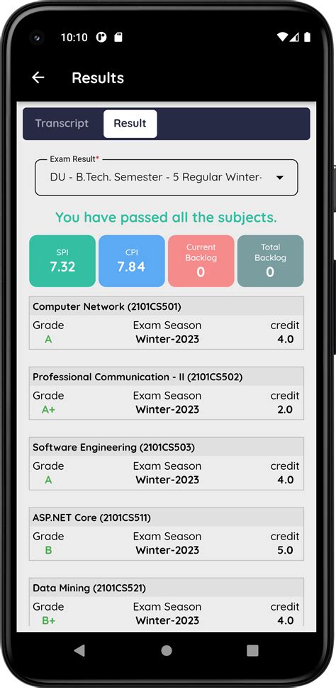 Mobile Apps Module Gnums Gn Unversity Management Software