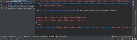 Android Errorexecution Failed For Task ‘processdebugmanifest Max的程式語言筆記