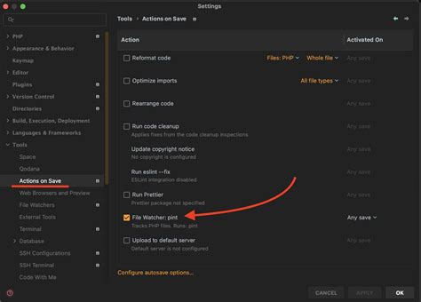 Laravel Pint Basic Configurations
