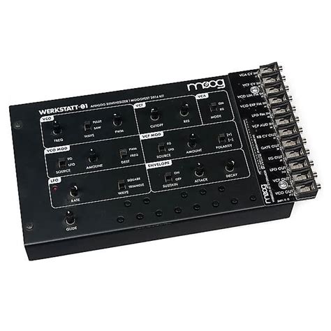 Moog Werkstatt Ø1 Analog Synthesizer Kit Reverb