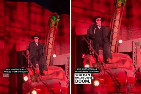 Video Judge Doom From ‘who Framed Roger Rabbit Reenacts Infamous Dip