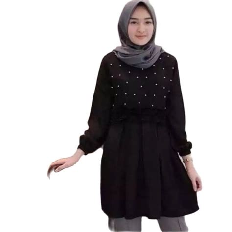 Jual Azrielilhamfashion Baju Wanita Tren Masakini Ovi Tunik