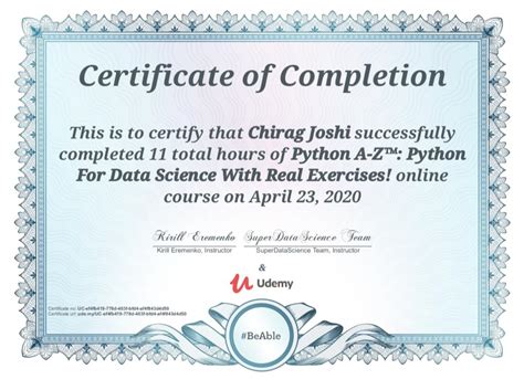 Dr Chirag Joshi On Linkedin Pythonprogramming Udemy Datascience Learnbydoing