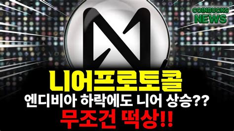 니어프로토콜 엔디비아 하락에도 니어 상승 무조건 떡상 확정입니다 Youtube