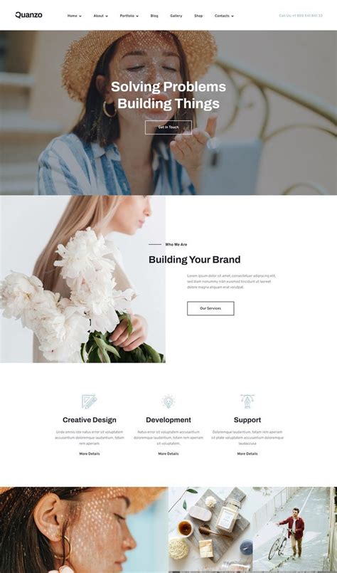 Creative Portfolio Wordpress Template Creative Portfolio Creative Portfolio