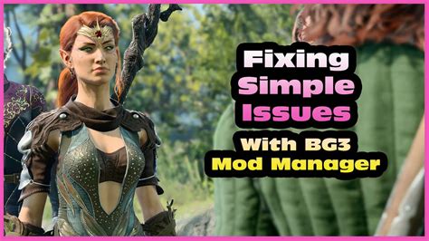 Issues With BG3 Mod Manager Adding To My BG3 Mod Manager Guide YouTube