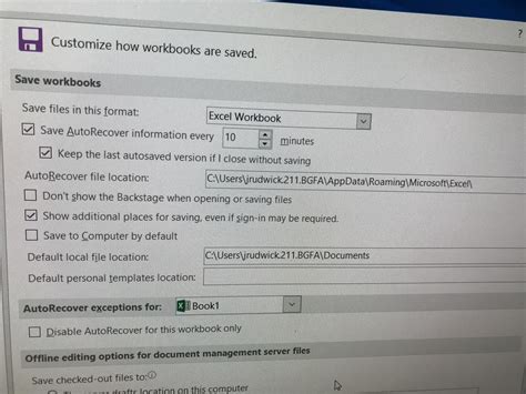 How To Set Default File Location For Office 2016 ﻿ Office Software
