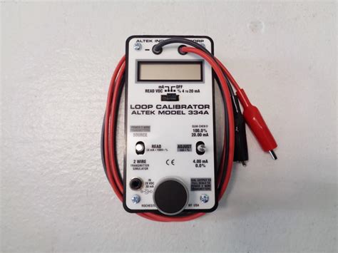 Altek 334a Loop Calibrator 4353e