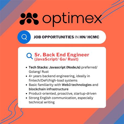 Blockchain Web3 Nodejs Javascript Rust Golang Cryptojobs